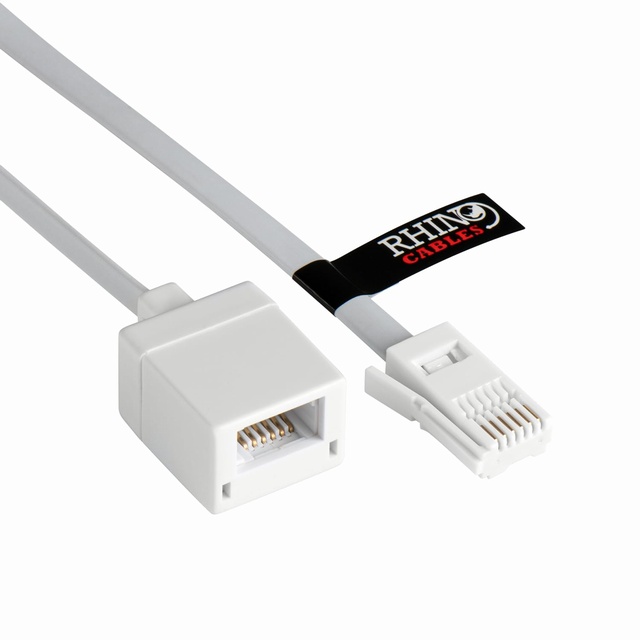 - rhinocables BT Telephone Extension Cable, Male Plug to Female Socket ...